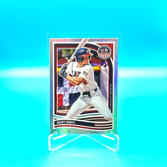 Panini | Other | 224 Panini Usa Stars Stripesbrady Harris Silver ...
